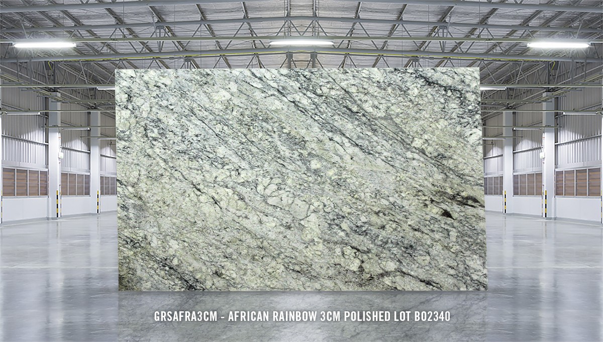 African Rainbow Polished Natural Stone 3cm Slabs