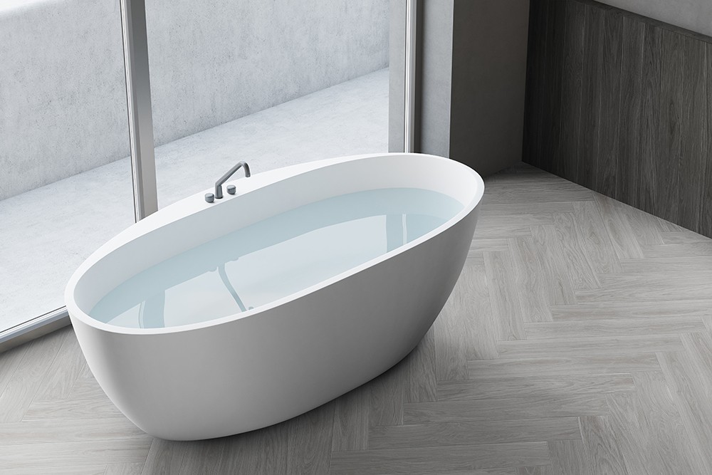 Alpine Perla Matte 6"x36 Wood-Look Porcelain Tile | GENROSE