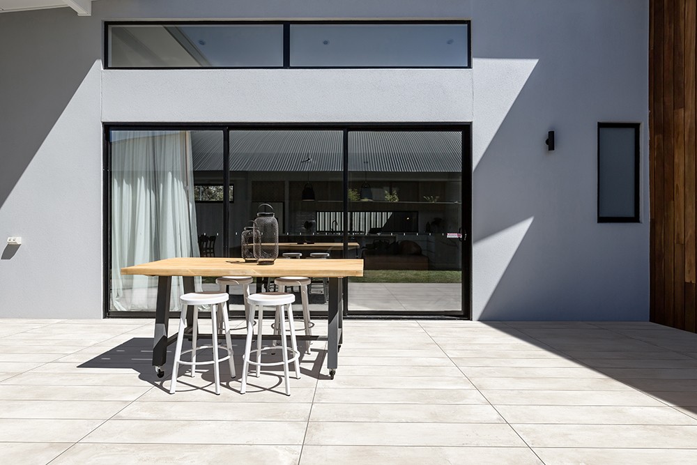 Arena Pavers Chalk Anti-Slip 12"x48 Pavers | Porcelain | GENROSE