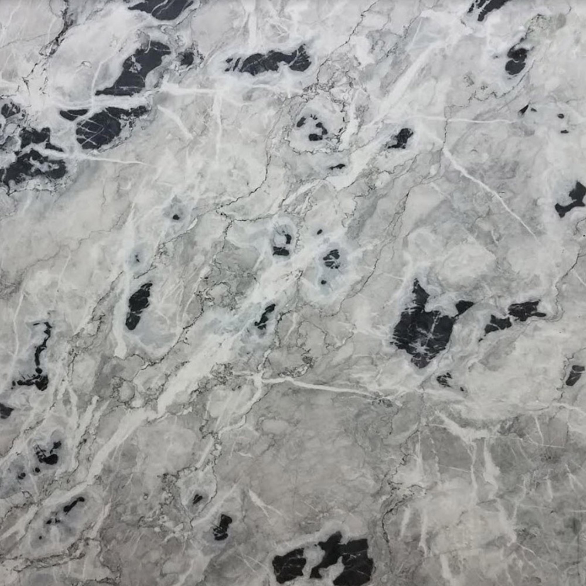 Atlantic White Natural Stone Slabs | GENROSE Stone + Tile