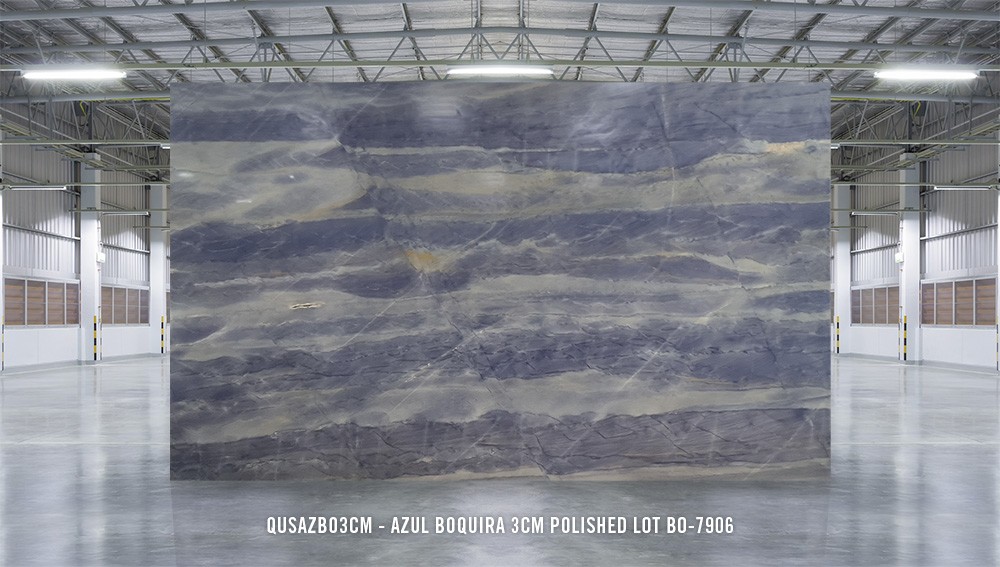 Azul Boquira Polished 3cm Slabs | Natural Stone | GENROSE