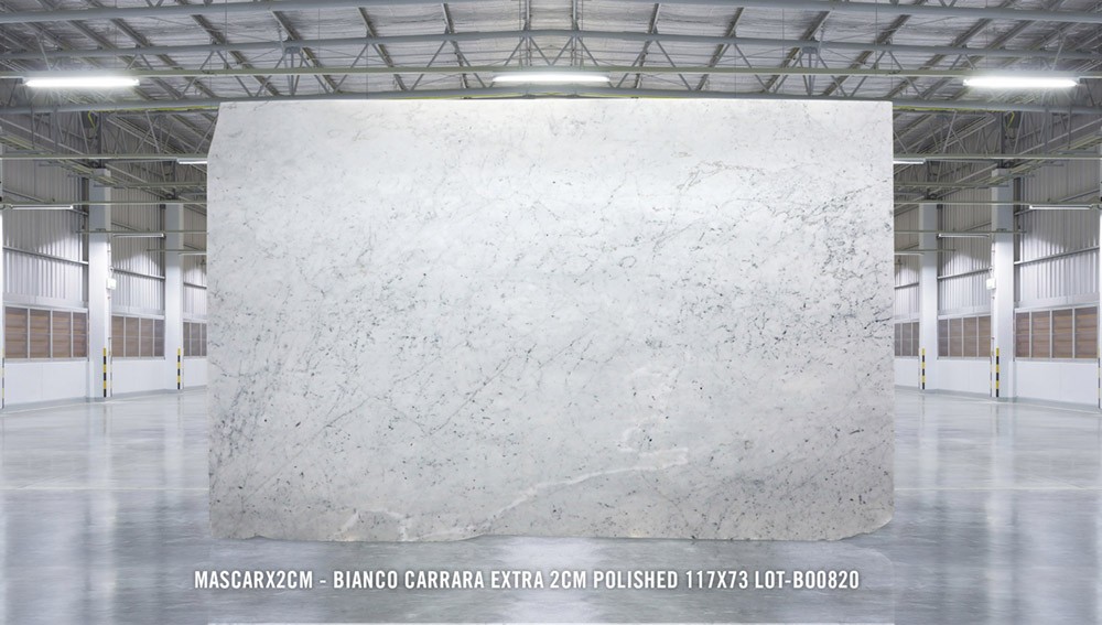 Bianco Carrara Bianco Carrara Extra Azero Polished 3cm Extra Natural ...