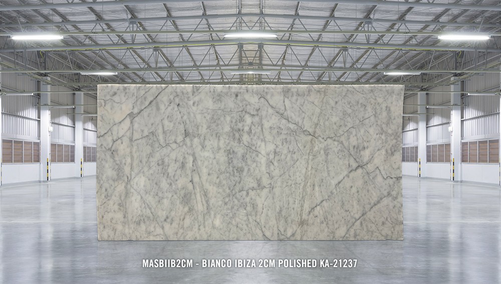 Bianco Ibiza Slab Bianco Ibiza Polished 2cm Slabs | Natural Stone | GENROSE