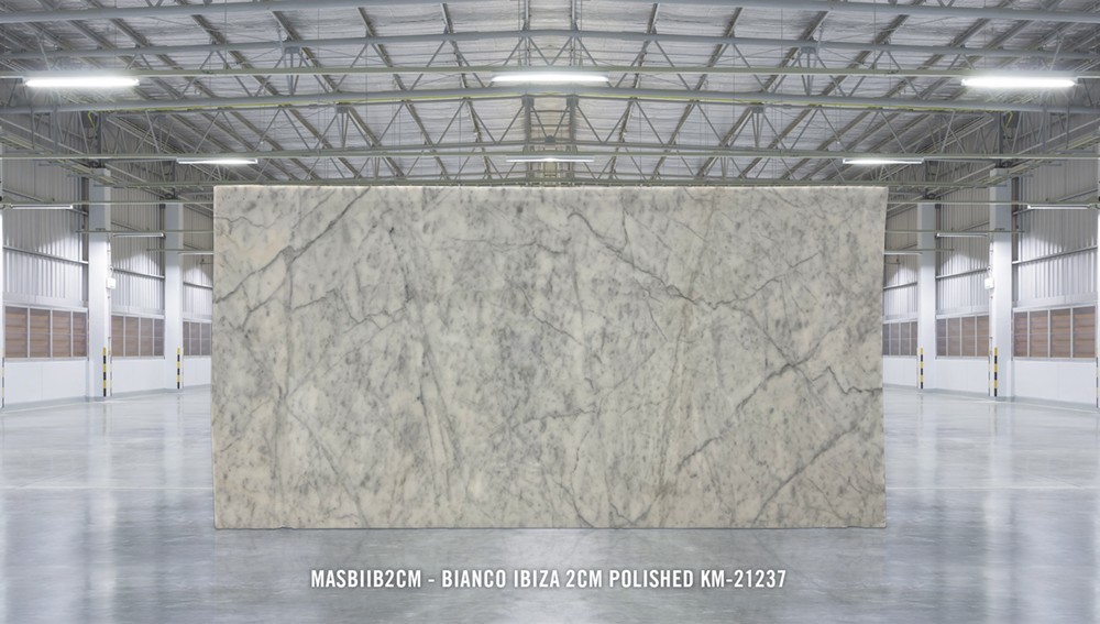Bianco Ibiza Slab Bianco Ibiza Polished 2cm Slabs | Natural Stone | GENROSE