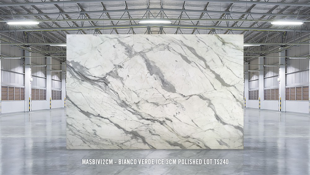 Bianco Verde Ice Slab Bianco Verde Ice 3cm Polished Slabs | Natural ...