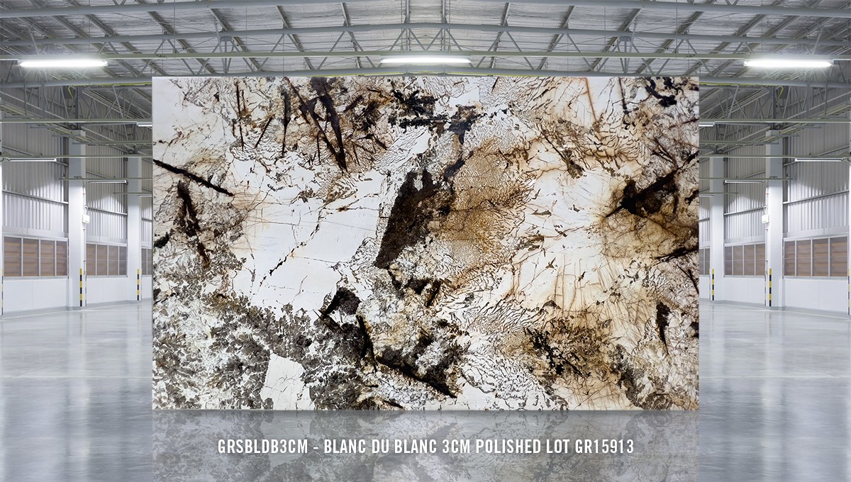 Blanc du Blanc Slab Blanc du Blanc 3cm Polished Slabs | Natural Stone | GENROSE