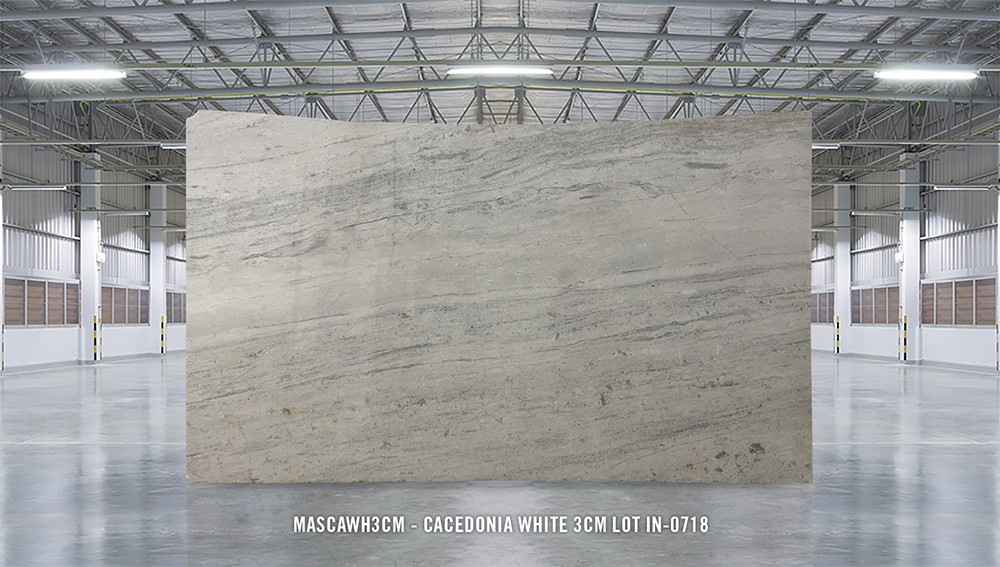 Cacedonia White Slab Cacedonia White 3cm Polished Slabs | Natural Stone ...