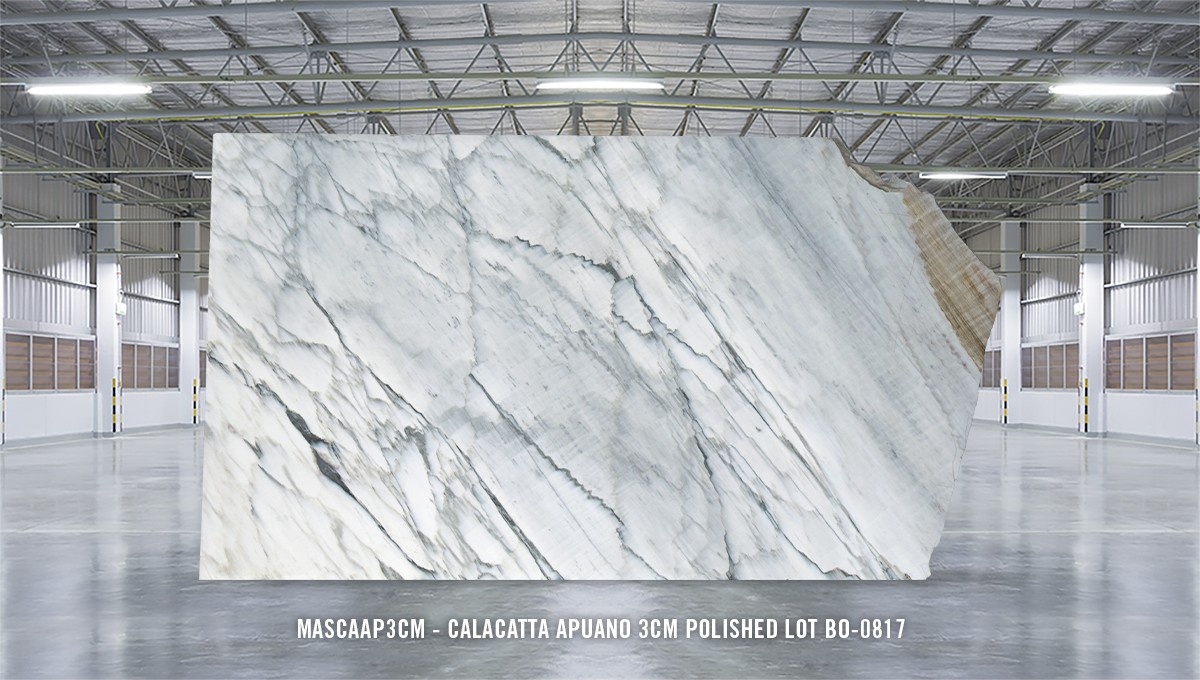 Calacatta Apuano Polished 3cm Natural Stone Slabs