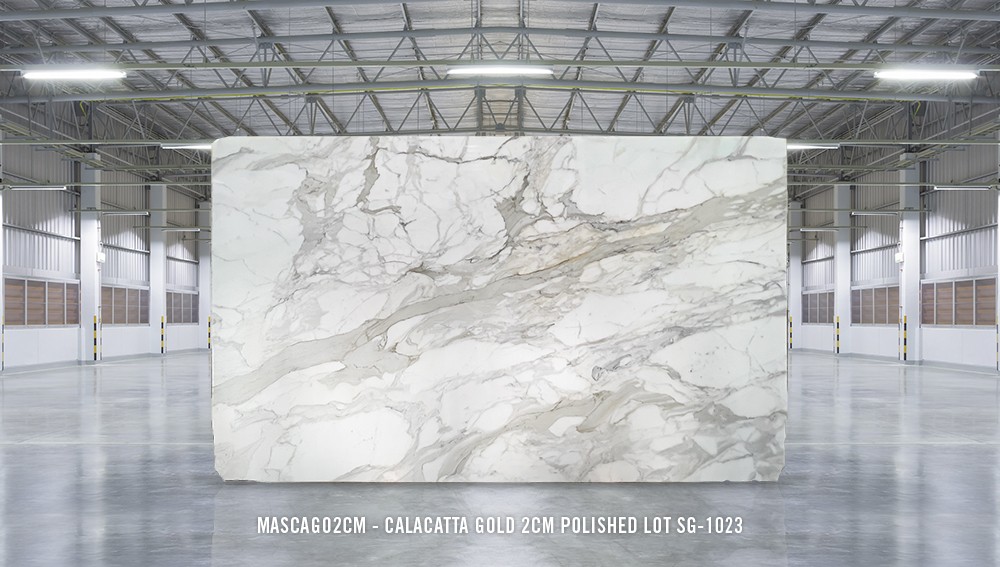 Calacatta Gold Slab Calacatta Gold Polished 2cm Slabs | Natural Stone ...