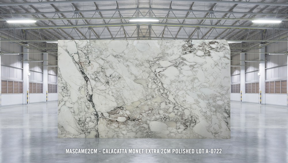 Calacatta Monet Extra Slab Calacatta Monet Extra Polished 2cm Slabs | Natural Stone | GENROSE