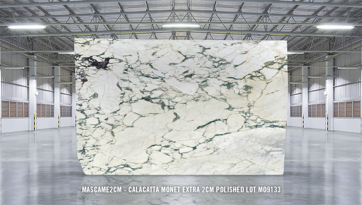 Calacatta Monet Extra Polished 2cm Slab | Natural Stone