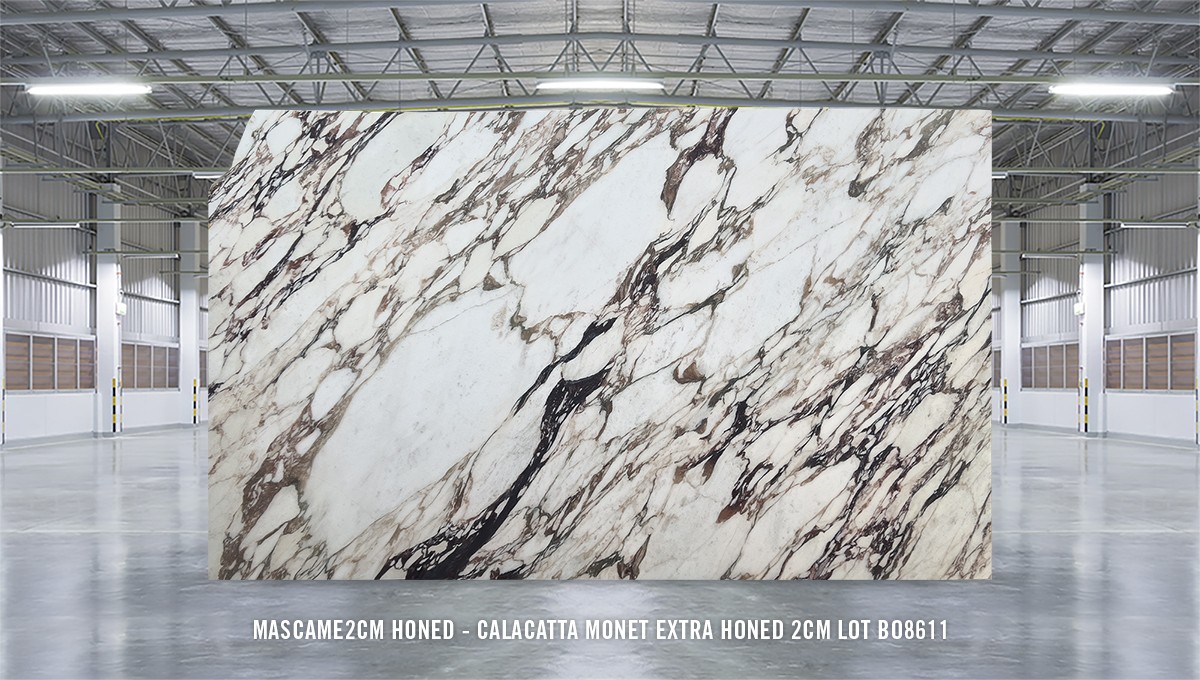 Calacatta Monet Extra Honed 2cm Natural Stone Slabs