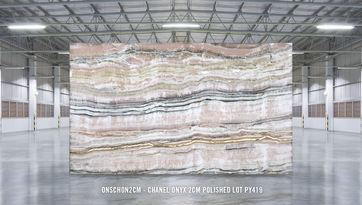 Chanel Onyx Slab Chanel Onyx 2cm Polished Slabs | Natural Stone | GENROSE