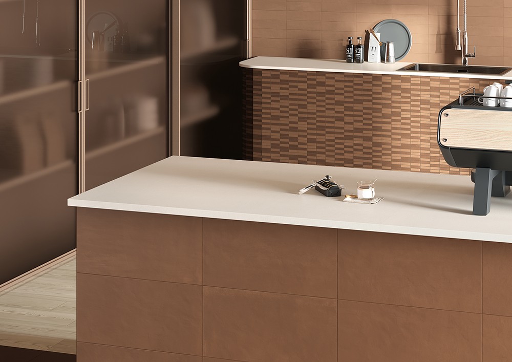 Chroma Pale Red Matte 12"X24 Porcelain Tile | GENROSE