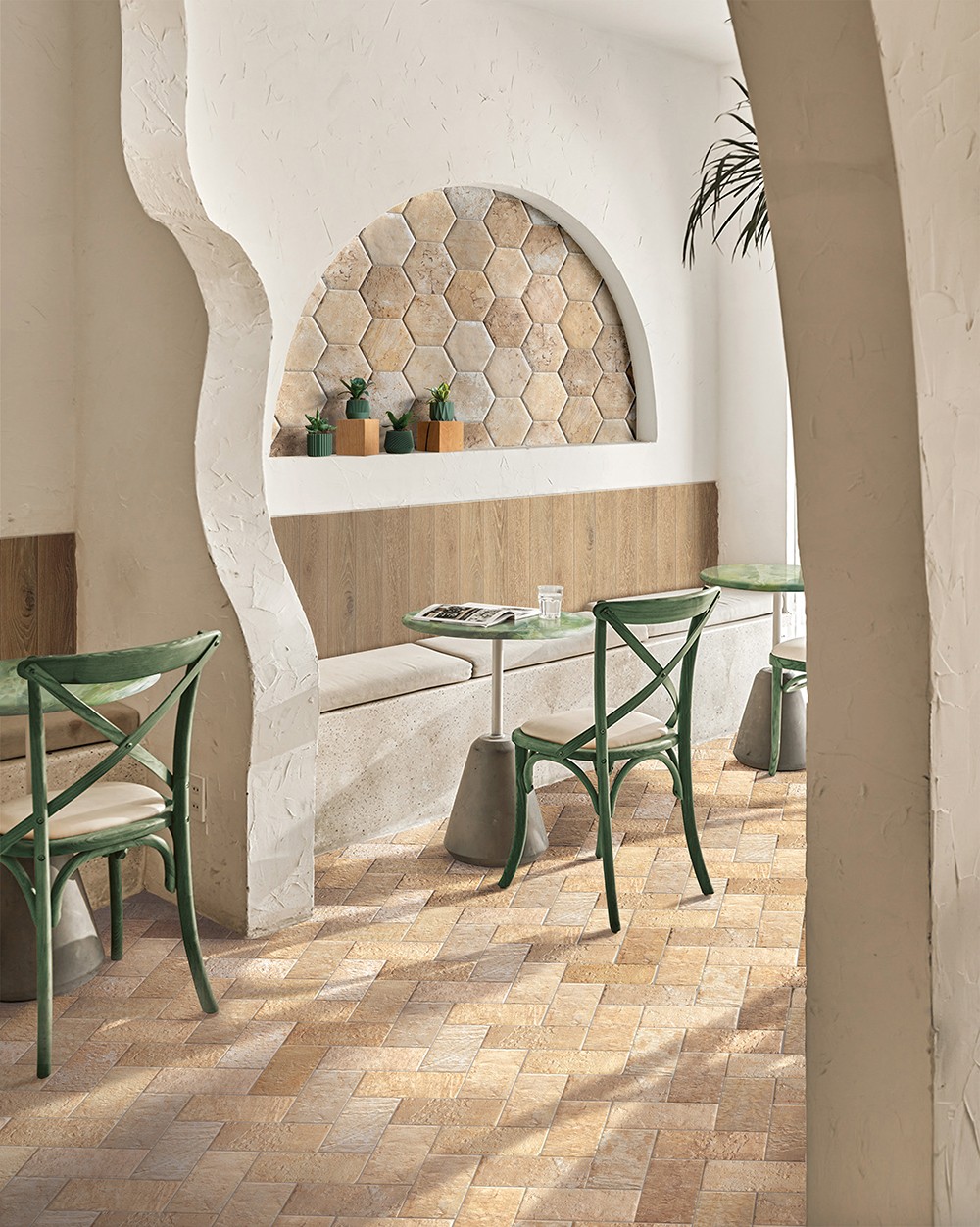 Cinder Southie Natural 4"x8 Porcelain Tile | Genrose Stone & Tile