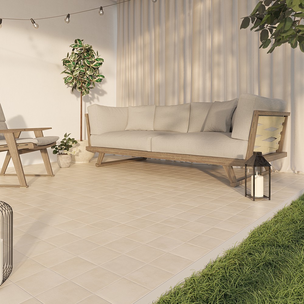 Clay Chalk Matte 5.5"x5.5" Porcelain Tile | GENROSE