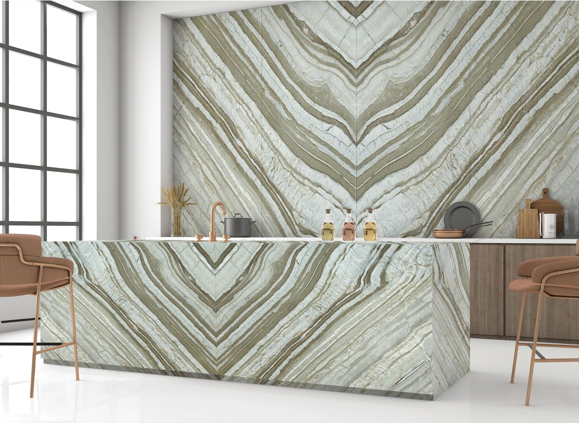 Corteccia Slab Corteccia Azero Polished 3cm Slabs | Natural Stone | GENROSE