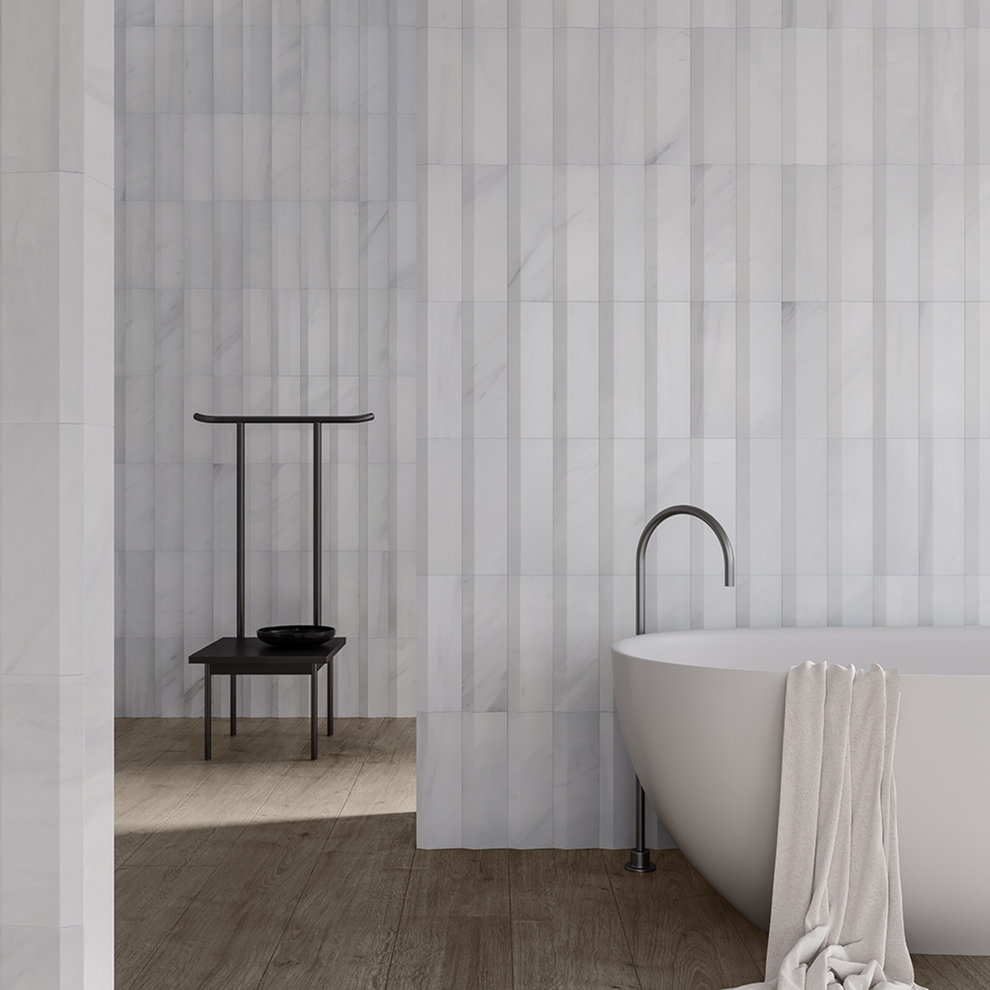 Cosmo Lumino Dolomite: Bright White Tiles & Mosaics Design