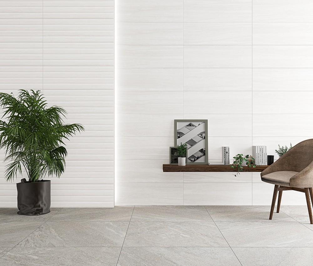 Cottage White Matte 12"x36" Deco Outlet | GENROSE