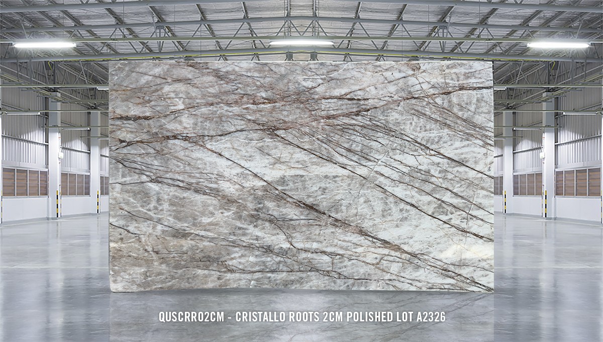 Cristallo Roots Slab Cristallo Roots Polished 2CM Slabs | Natural Stone ...