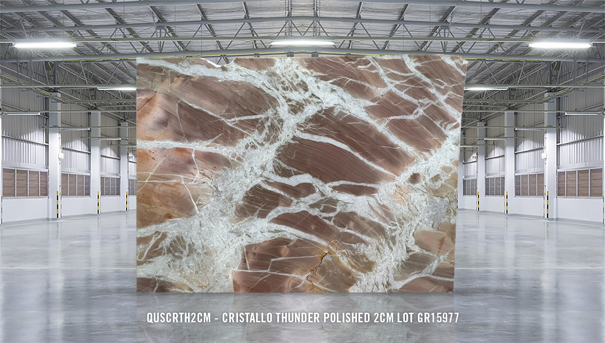 Cristallo Thunder 2cm Polished Slabs | Natural Stone | GENROSE