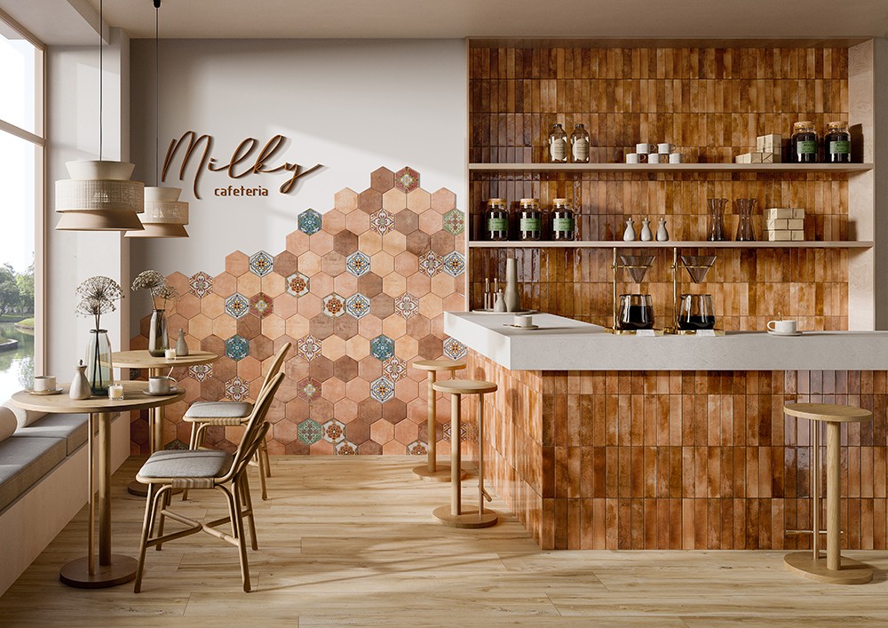 Cyprus Cotto Polished 2.5"x10 Porcelain Tile | GENROSE