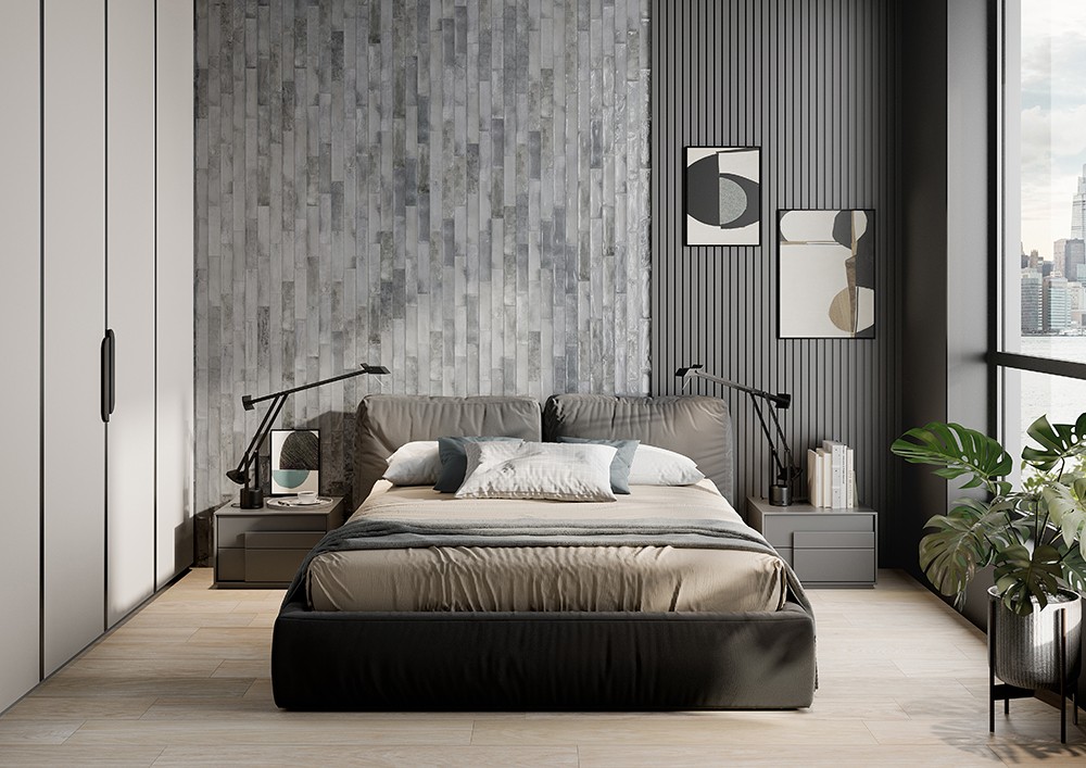 Cyprus Light Grey Polished 2.5"x10 Porcelain Tile | GENROSE