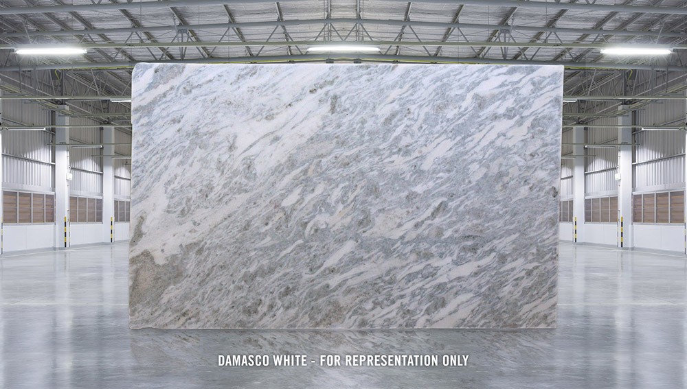 Damasco White Slab Damasco White Polished 3cm Slabs | Natural Stone ...