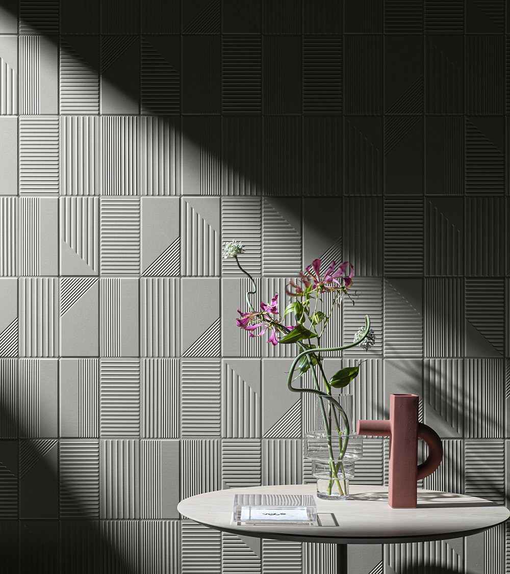 Decadent Sage Matte 4"x8" Supreme Deco Sage Ceramic Tile | GENROSE