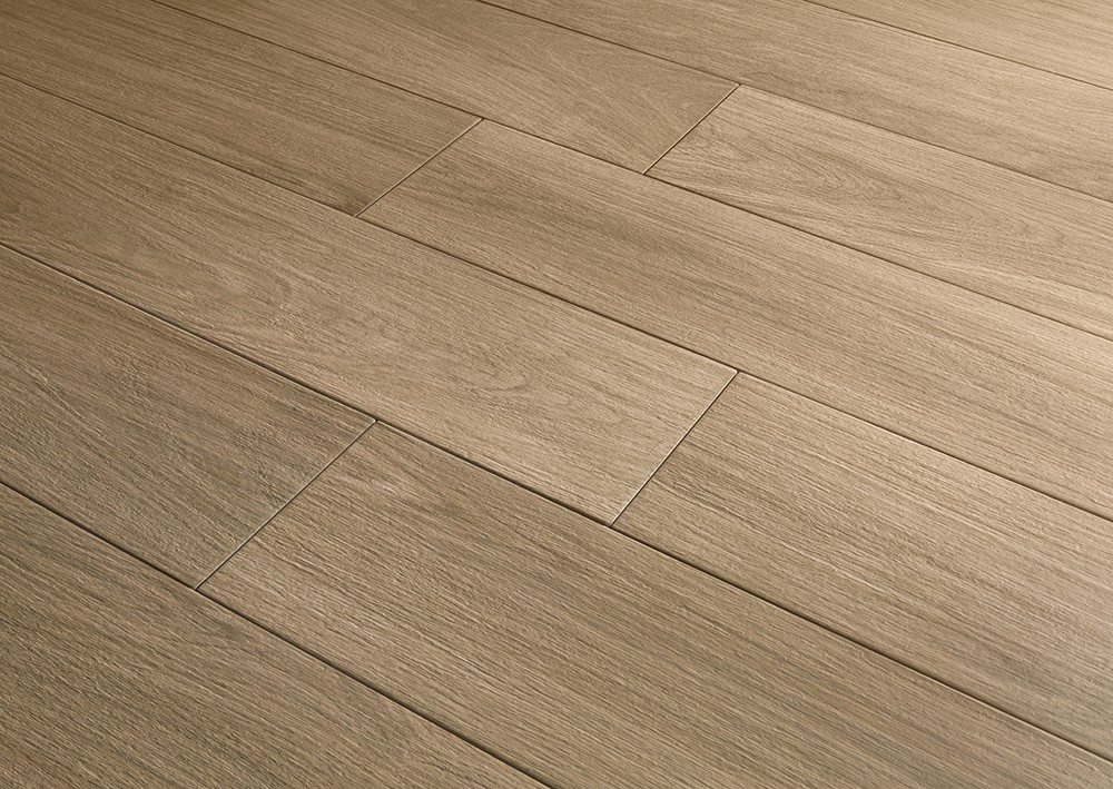 Distance Wheat Matte 8"x48 Porcelain Tile | GENROSE