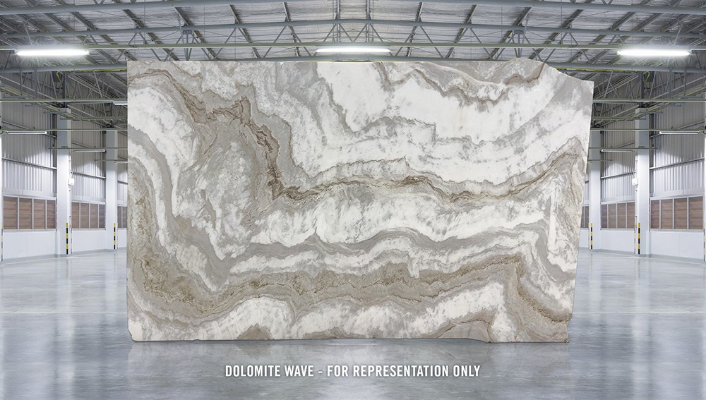 Dolomite Wave Polished 2cm Slabs | Natural Stone | GENROSE