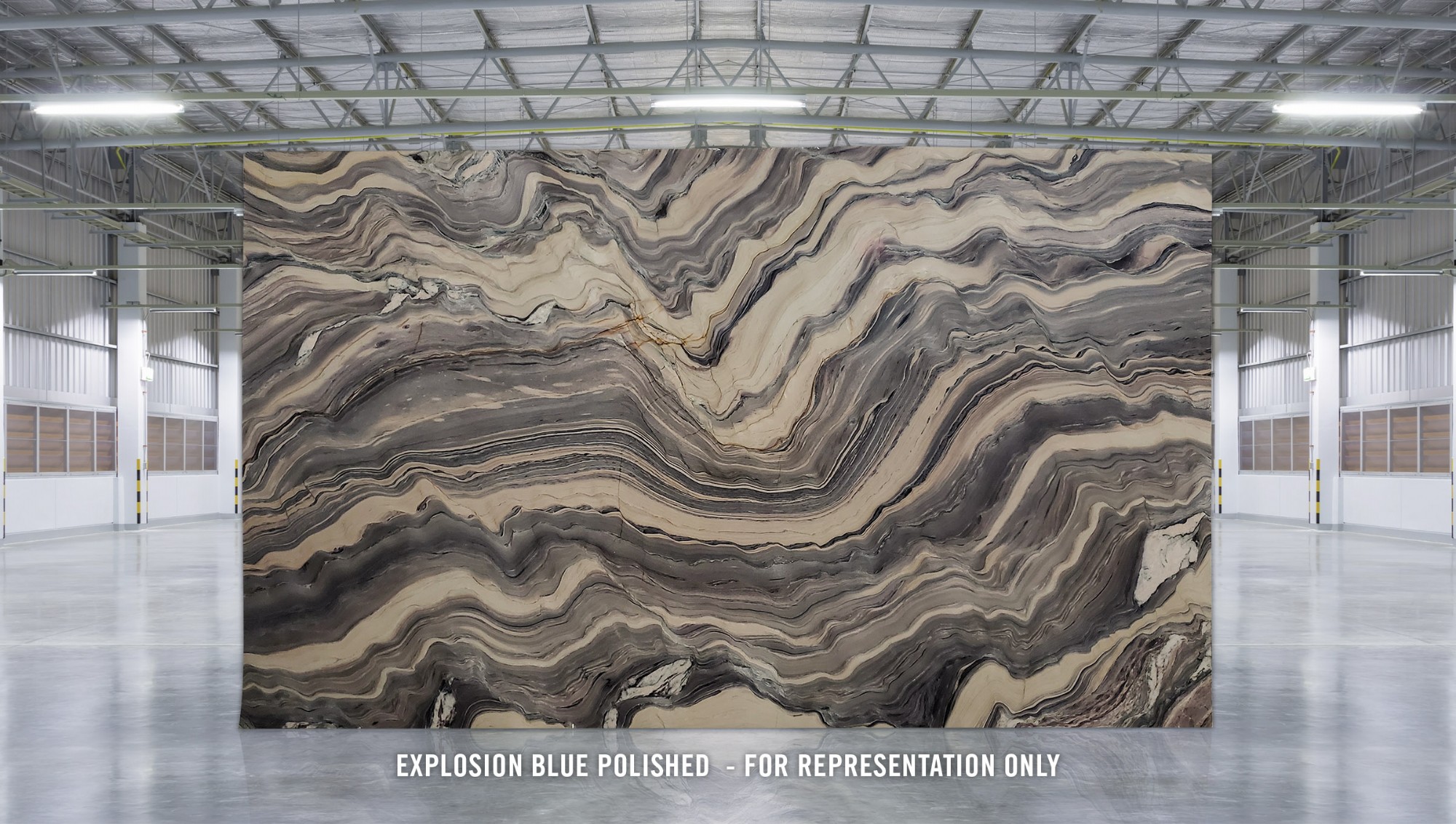 Explosion Blue Slab Explosion Blue Polished 3cm Slabs | Natural Stone ...