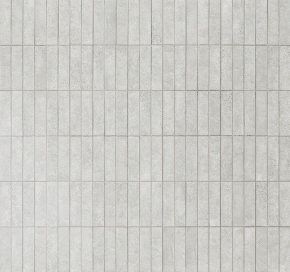 Forge Bianco Argenteo Matte 2.5"x9.5 Porcelain Tile | GENROSE