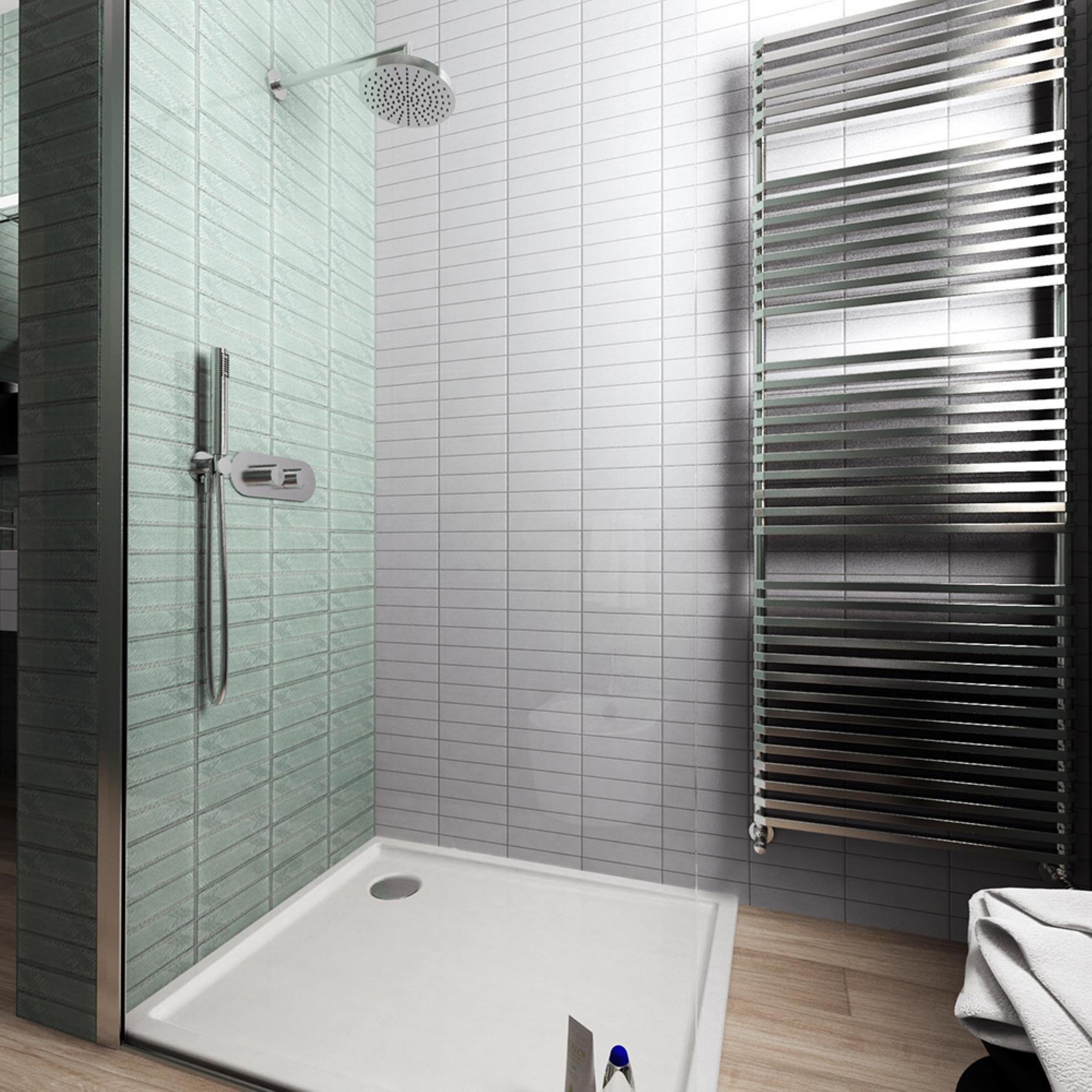 Glimmer Glass | Enamel | Metal Tile | GENROSE Stone & Tile