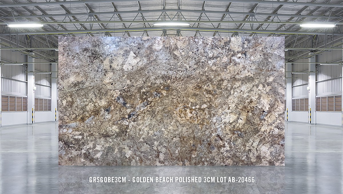 Golden Beach Slab Golden Beach Polished 3cm Slabs | Natural Stone | GENROSE