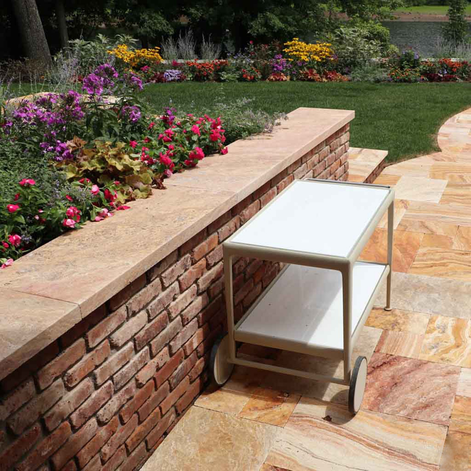 Golden Lace Golden Lace Tumbled 12"x72"x2" Eased Edge Pavers | Natural ...