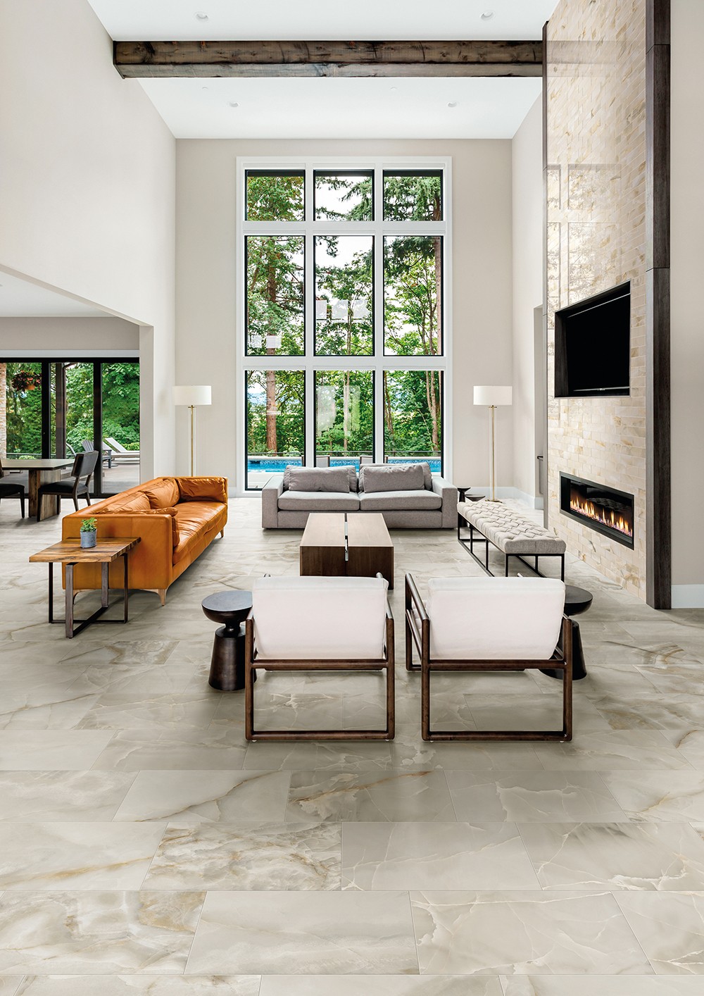 Grace Light Grey Matte 12"x24 Porcelain Tile | GENROSE