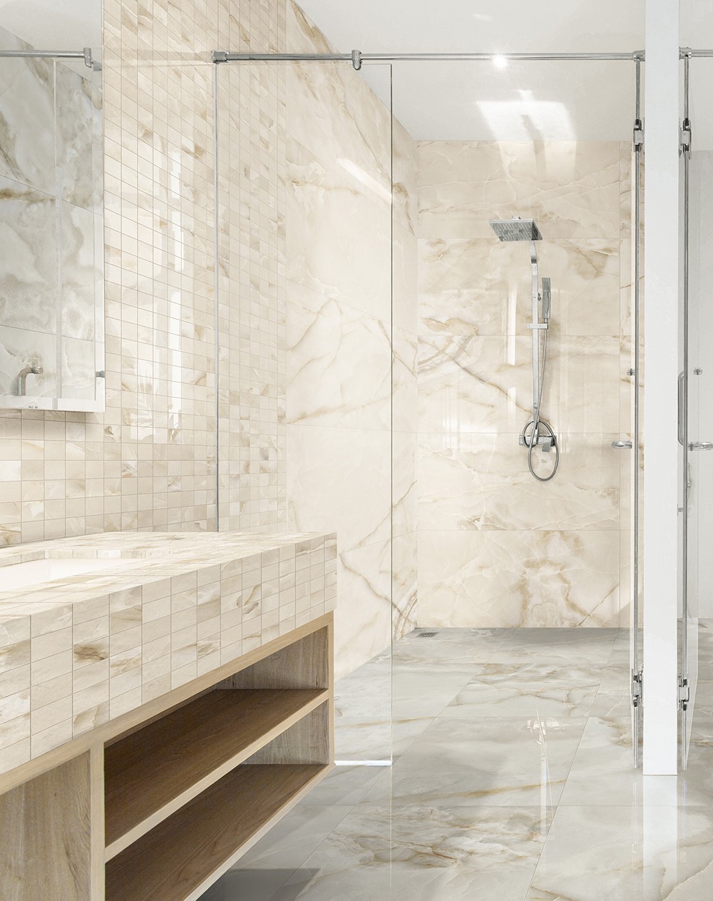 Grace Light Grey Matte 24"x24 Porcelain Tile | GENROSE