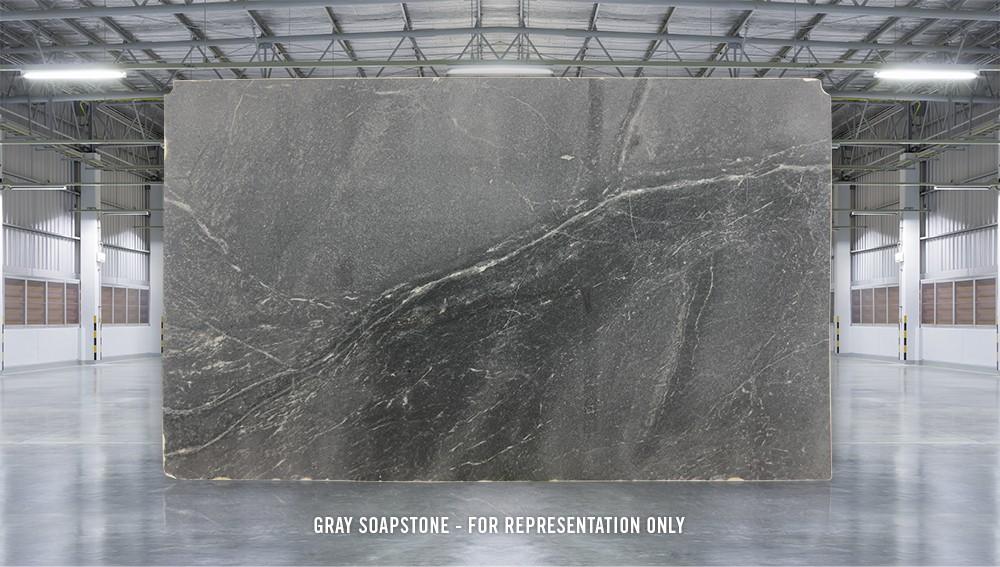 Gray Soapstone Slab Gray Soapstone 3cm Slabs | Natural Stone | GENROSE