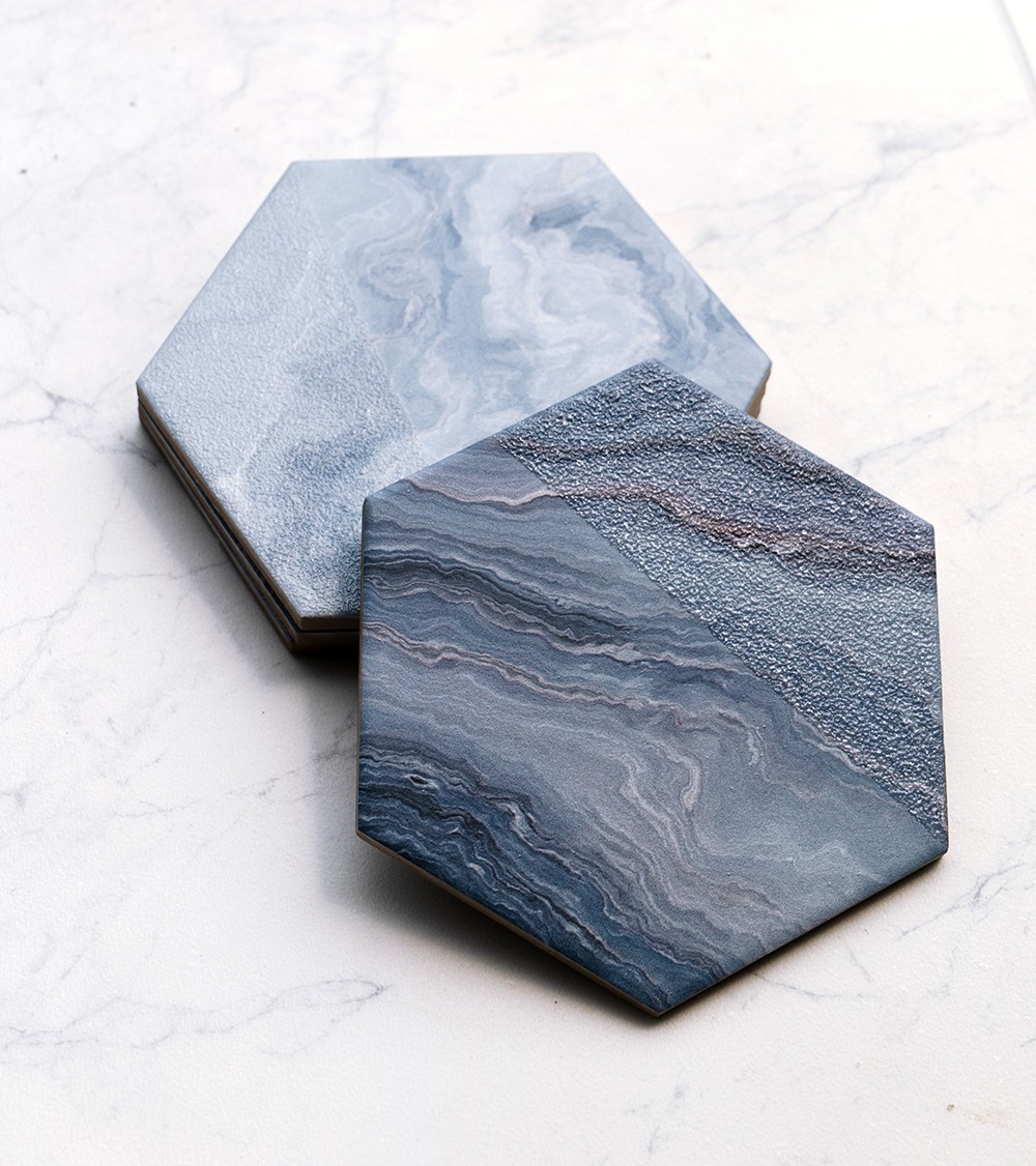 Grotto Aguamarina Matte 5.5"X6.5 Porcelain Tile | GENROSE