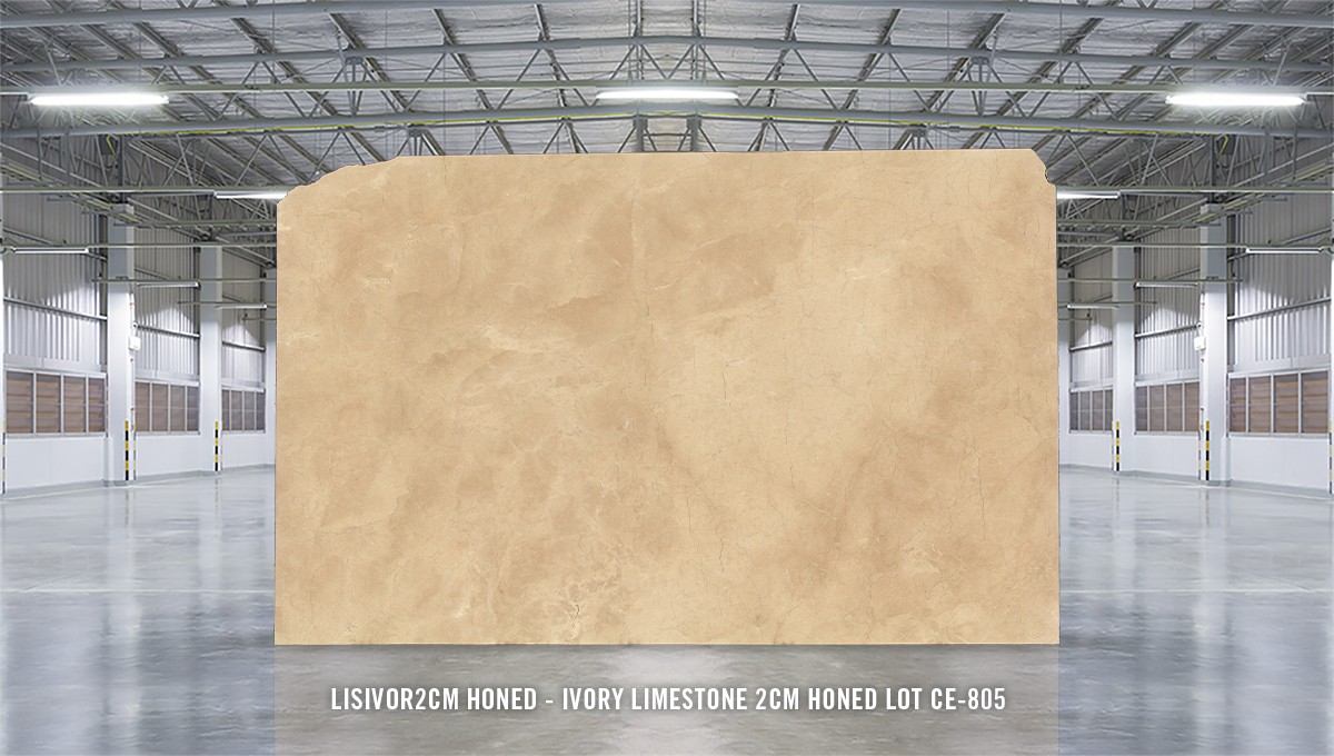 Ivory Slab Ivory Honed 2cm Slabs | Natural Stone | GENROSE