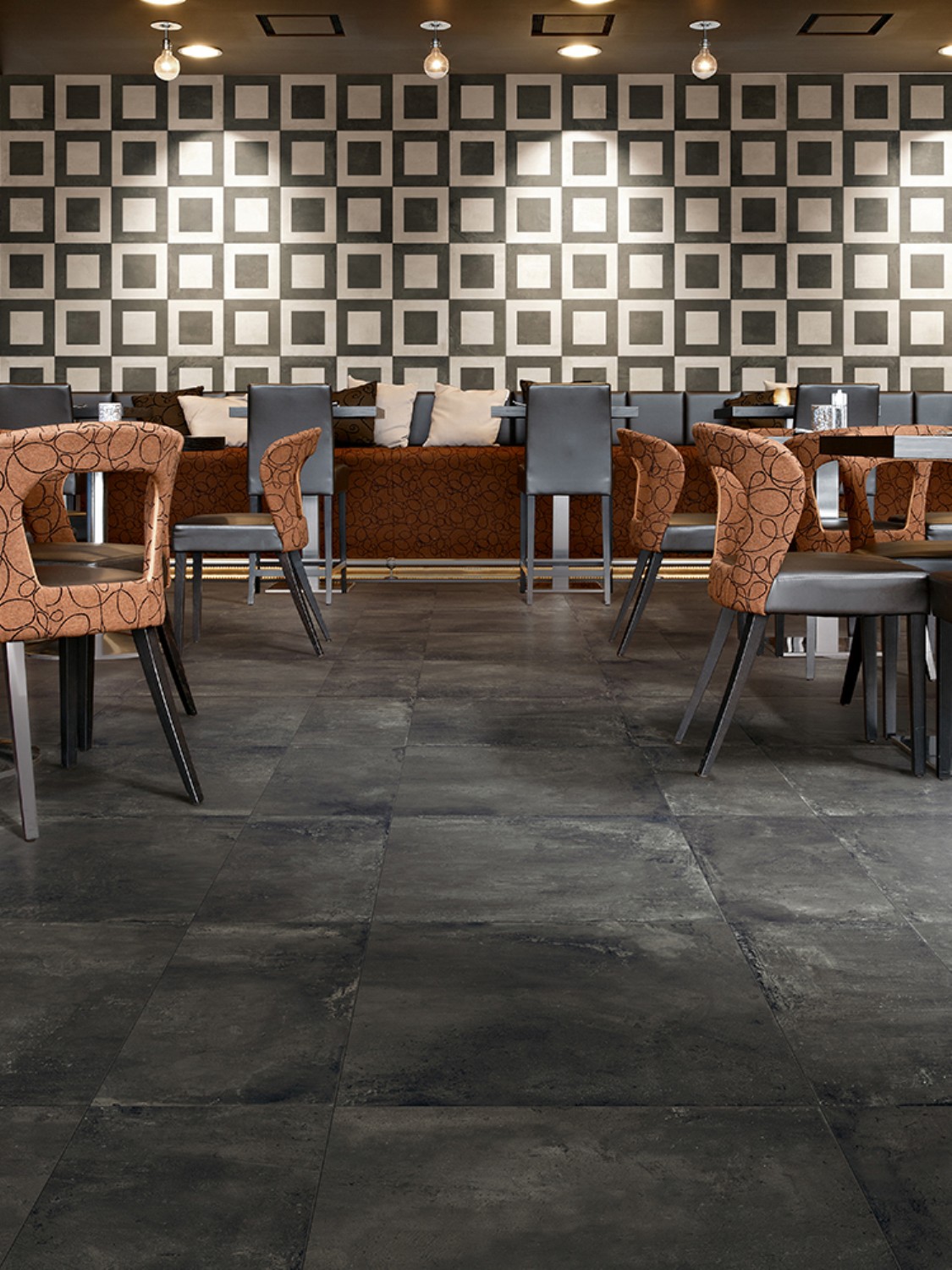 Kilostone Coal Matte 12"x24 Porcelain Tile | GENROSE