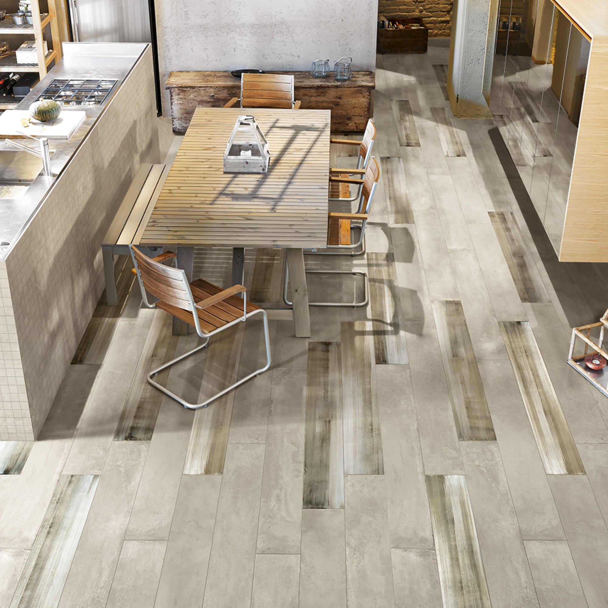 Kilostone Greige Polished 2"x2" (12"x12" Mosaic Sheet) Porcelain Tile ...