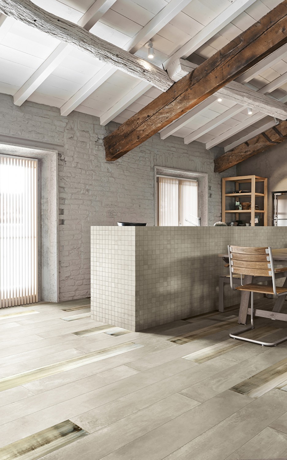 Kilostone Greige Matte 2"x2" (12"x12" Mosaic Sheet) Porcelain Tile ...