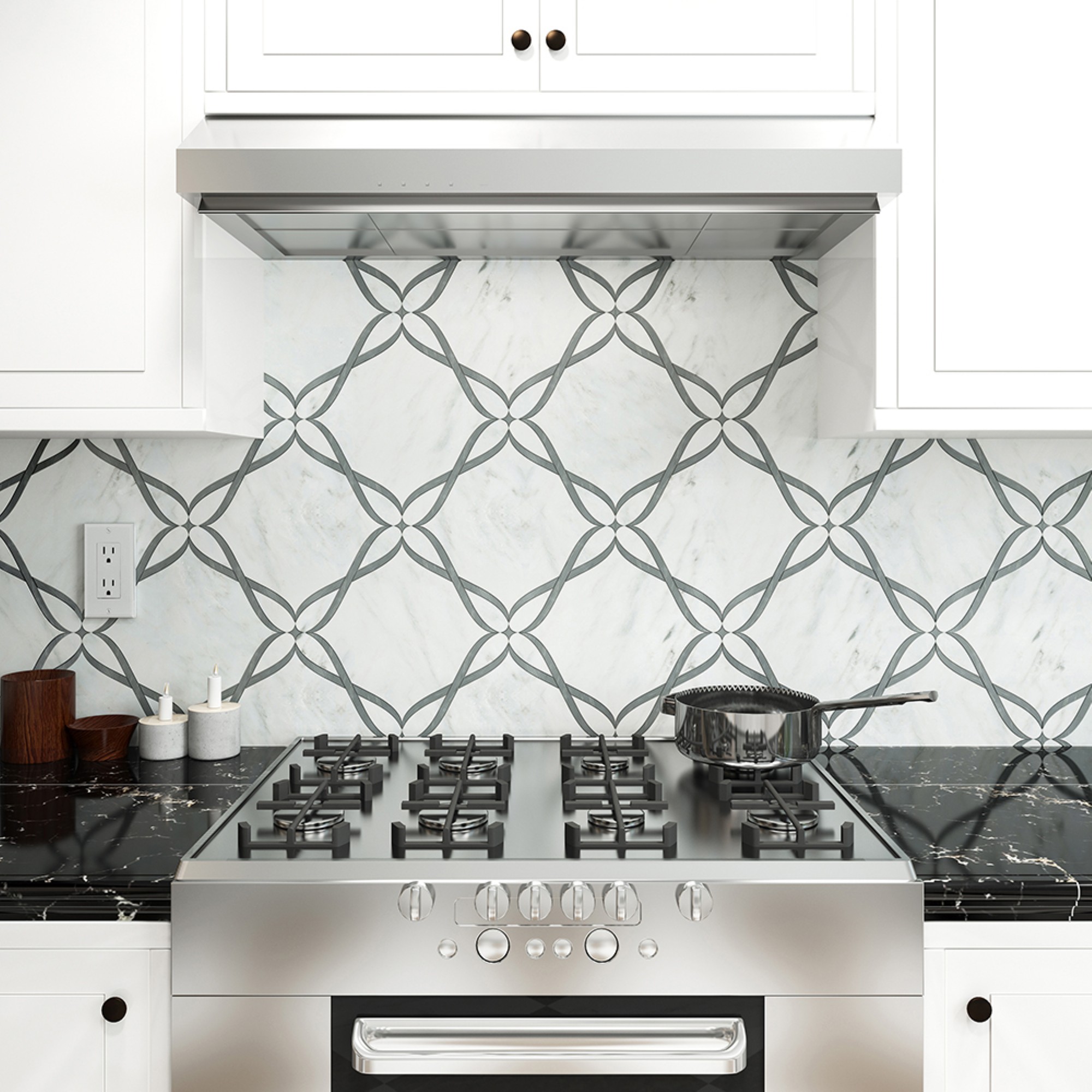 Latica - Edera Waterjet Designs | GENROSE Stone & Tile, CT, MA