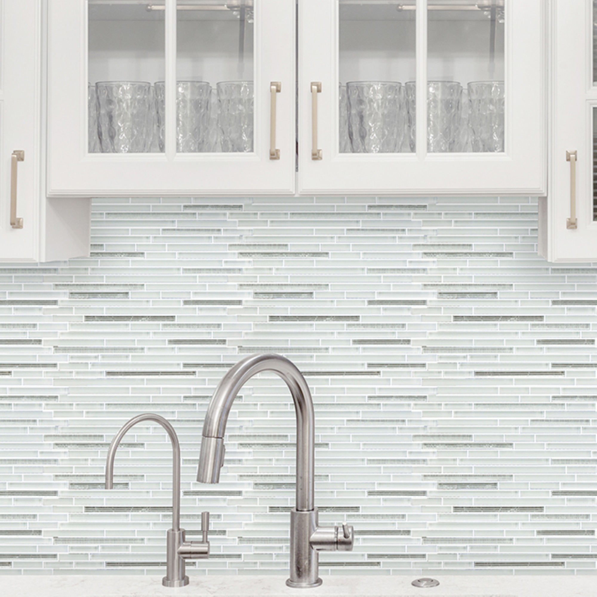 Lightstream Glass Tile | Enamel | Metal | GENROSE Stone & Tile