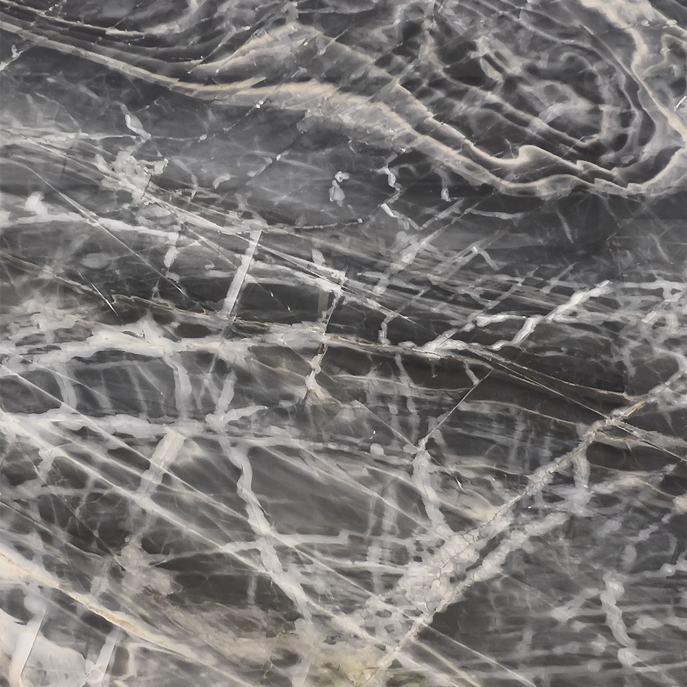 Magnetic Silver Slab Slabs | Natural Stone | GENROSE Stone & Tile, CT ...