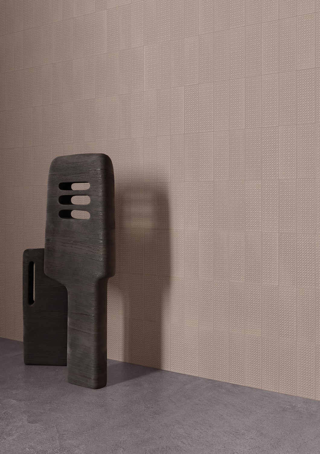 Materia Fango Matte 2"x6" Deco Matte Fango Porcelain Tile | GENROSE