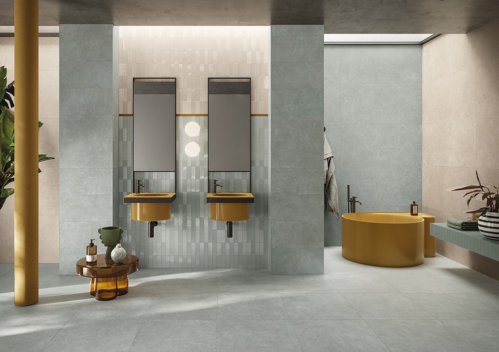 Materia Salvia Glossy 2"x6" Wall Glossy Salvia Outlet | GENROSE