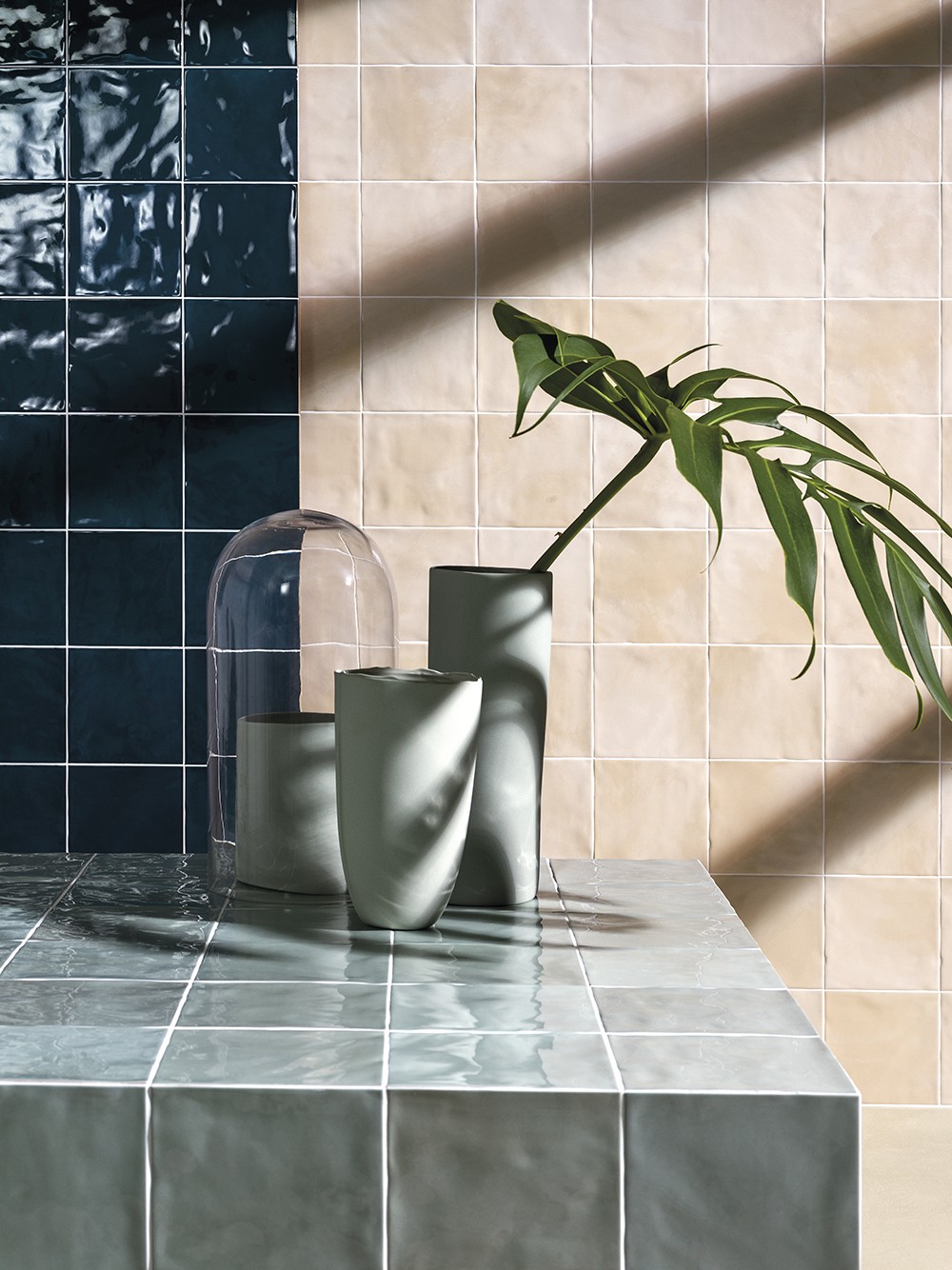 Matisse Mer Glossy 6"x6 Ceramic Tile | GENROSE Stone & Tile